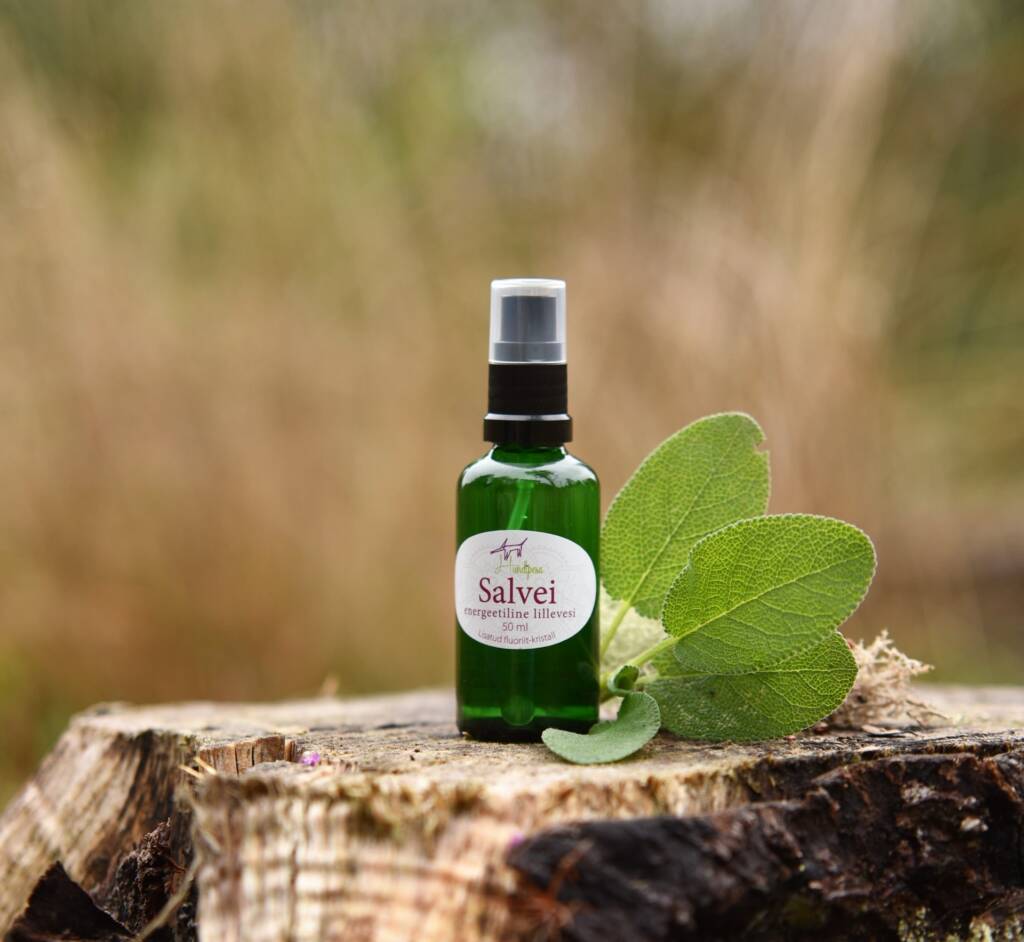 Lillevesi Salvei 50ml Fluoriit kristalliga - Biola